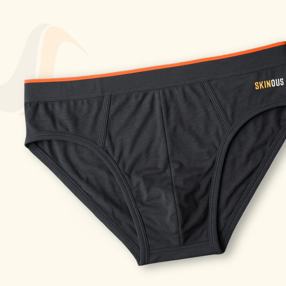 Skinous Mens Brief - SIW (Pack of 2) | Premium Quality Undergarments